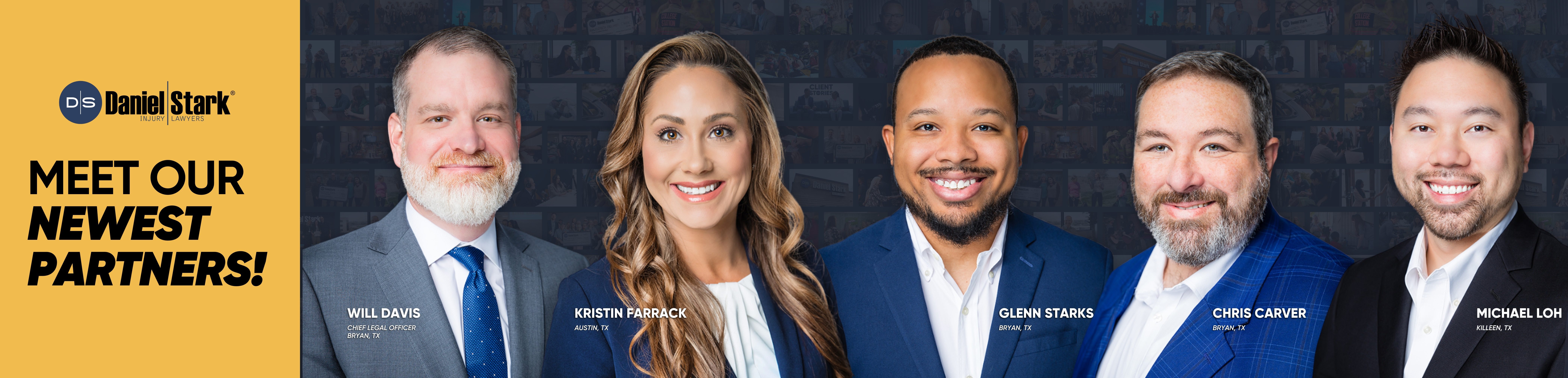 Meet Daniel Stark’s New Partners | Daniel Stark Injury Lawyers